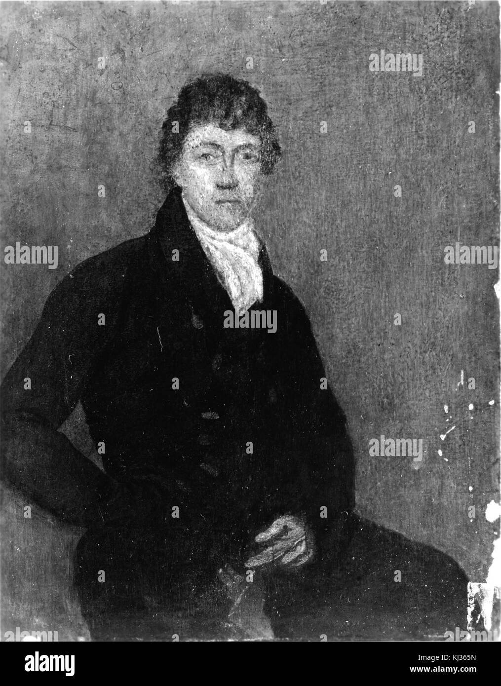 Joseph Wood - Francis Scott Key (1779-1843) - Walters 37871 Stock Photo ...
