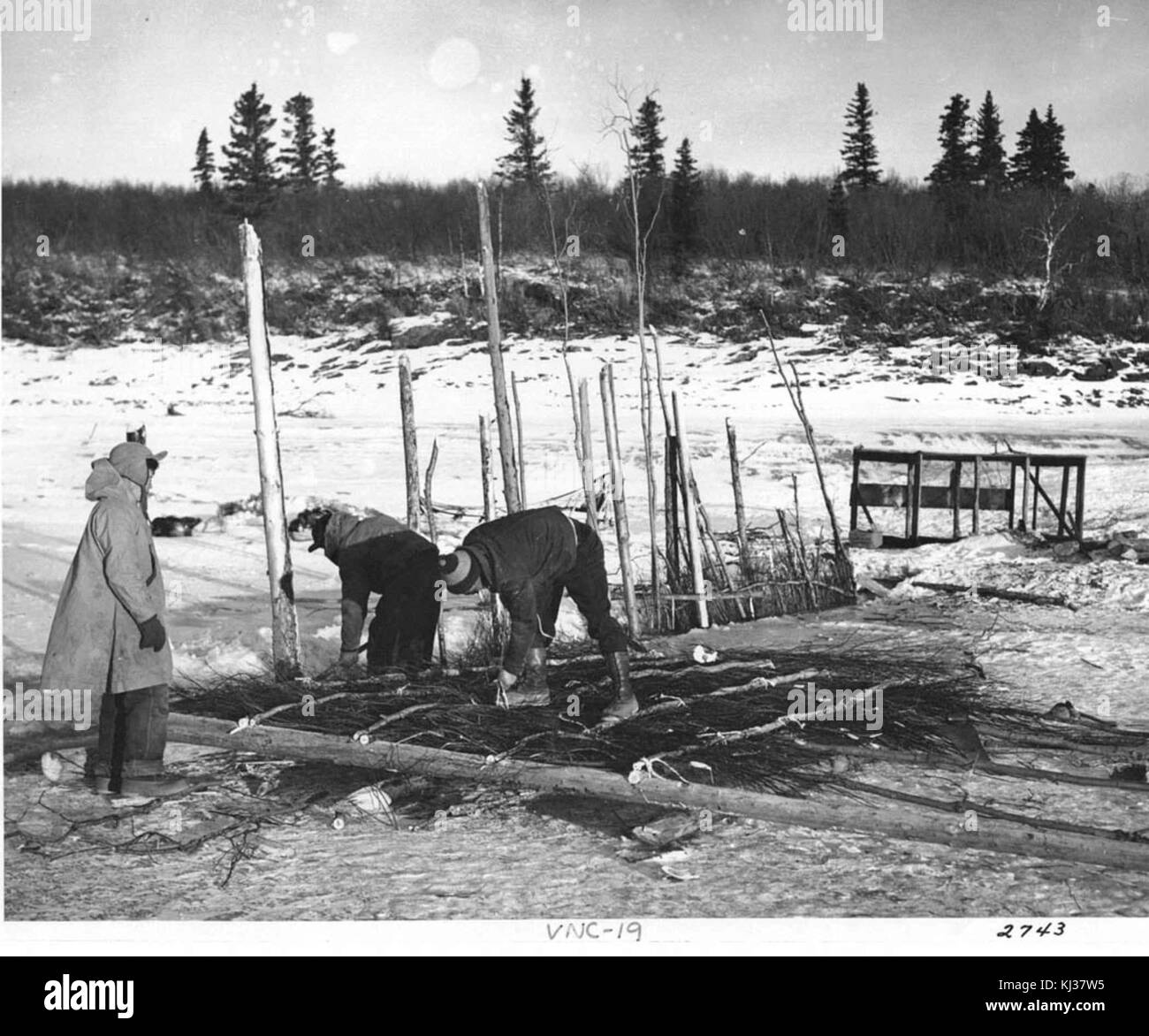 Fence construction materials Black and White Stock Photos & Images - Alamy