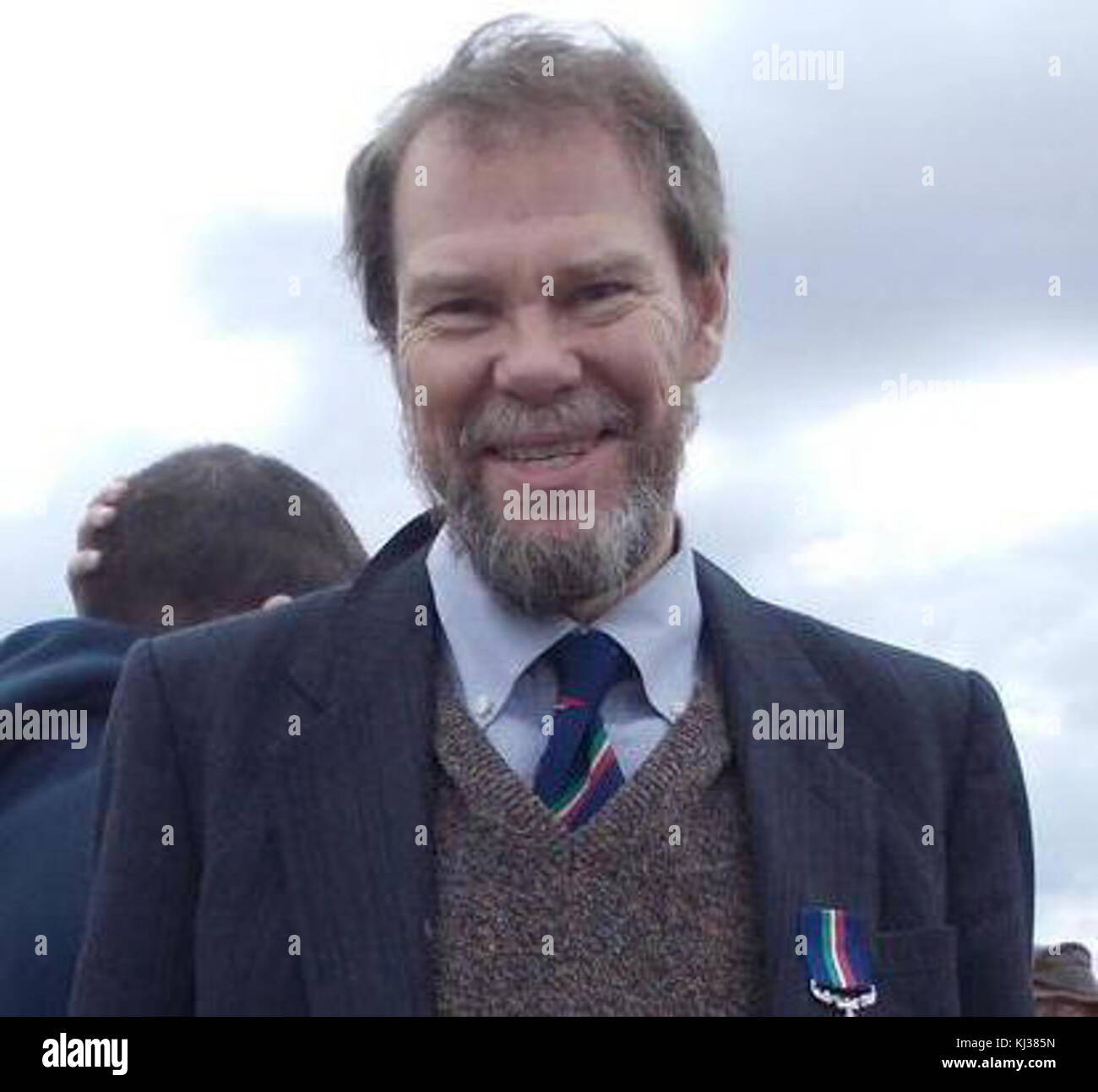 George Meegan Current Times Coat and Tie Stock Photo - Alamy