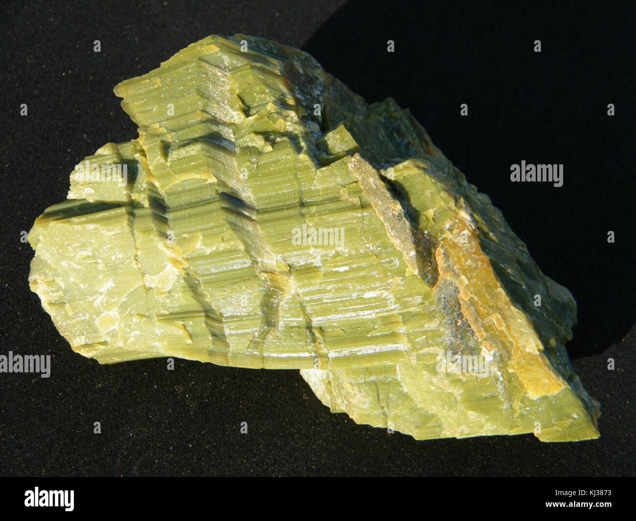 Antigorite (variety Picrolite)-314532 Stock Photo - Alamy