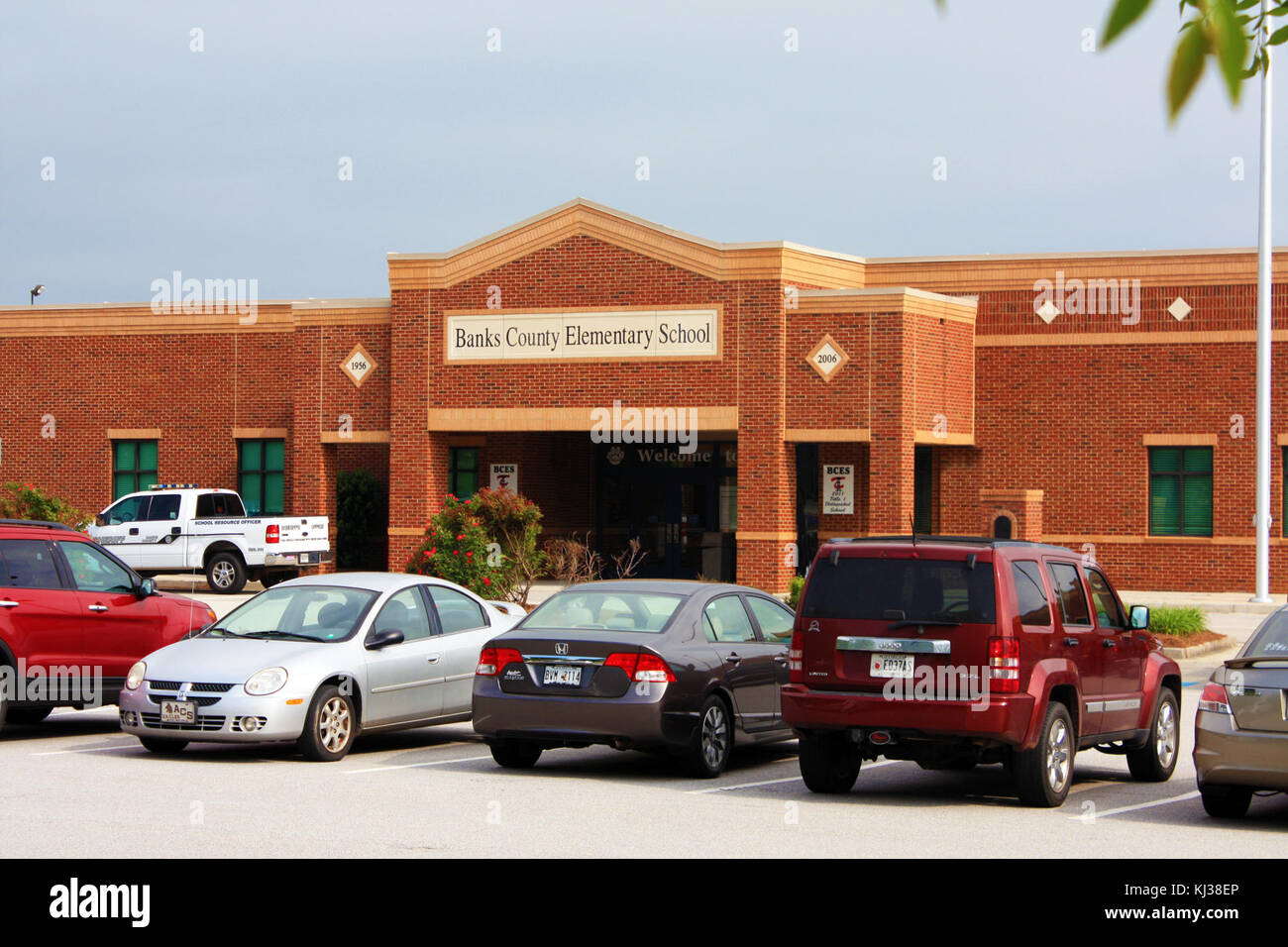 Banks County Elementary School Stock Photo - Alamy