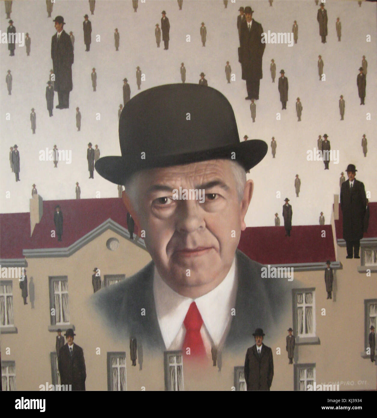 Rene magritte painting hi-res stock photography and images - Alamy