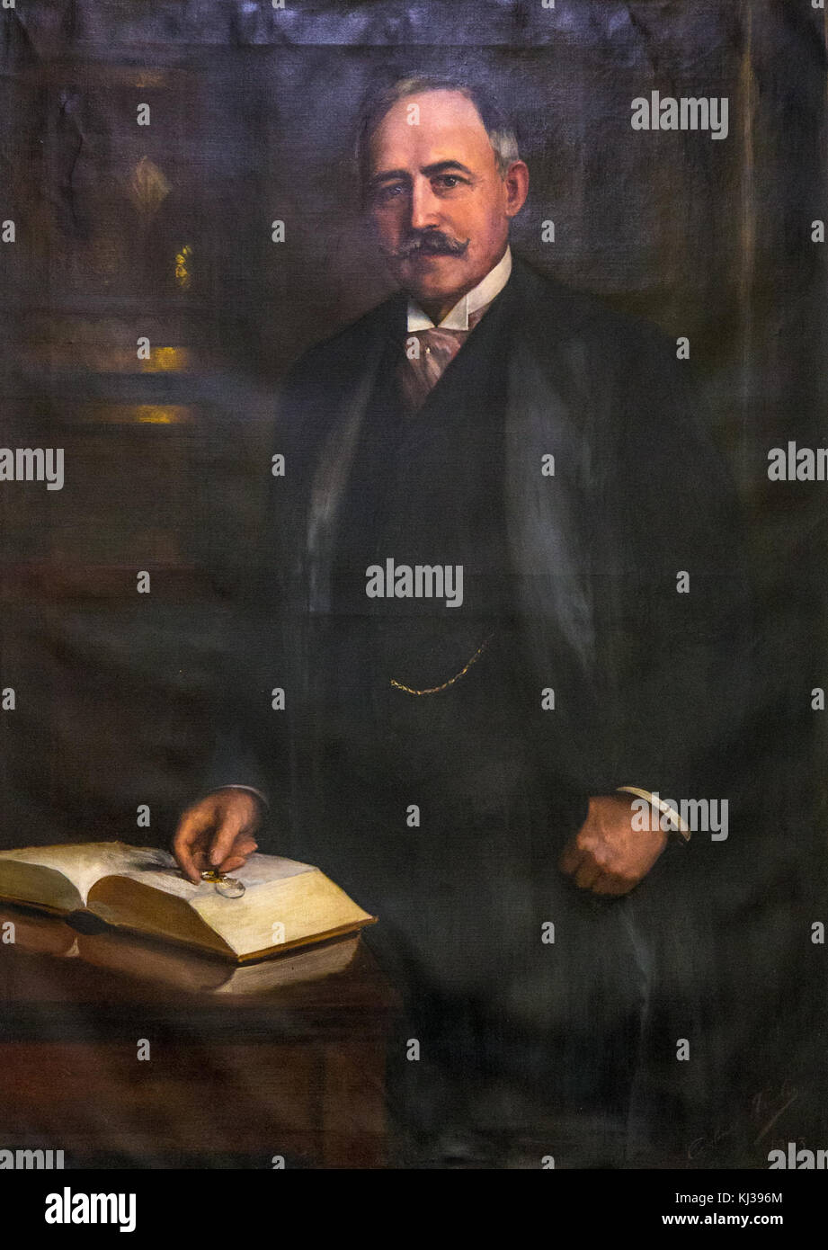 Augustus S. Miller portrait Stock Photo - Alamy