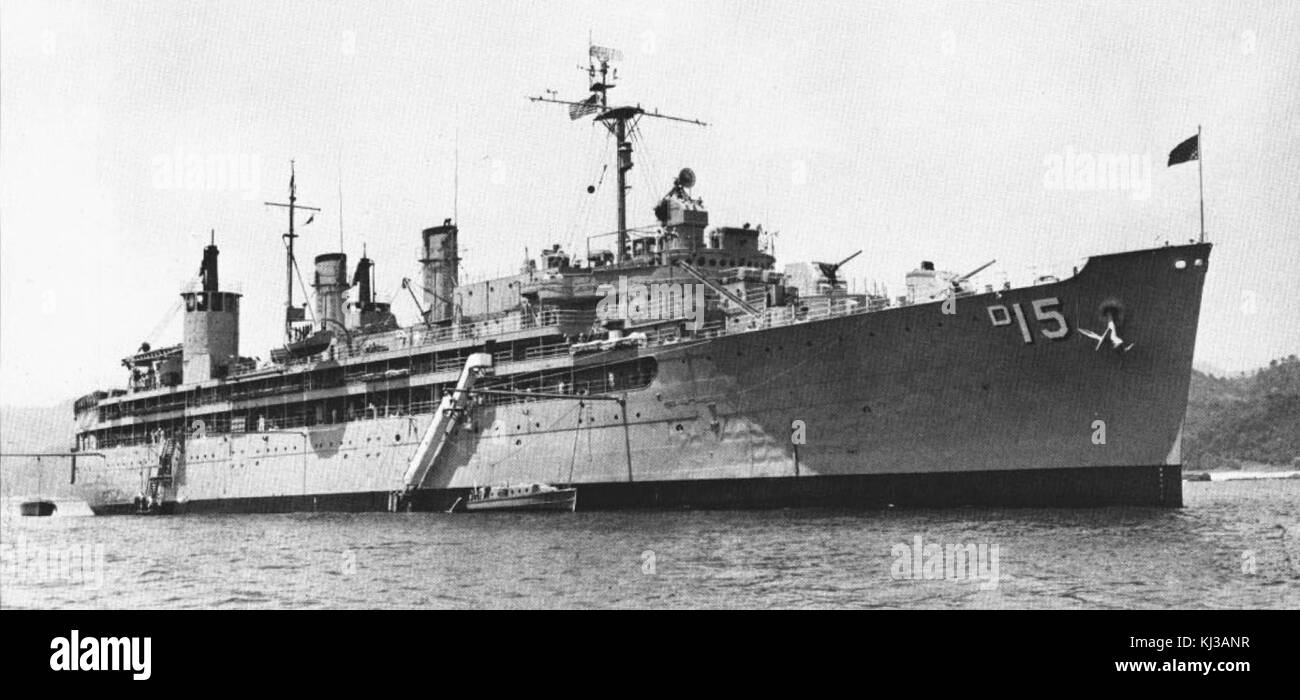 USS Prairie AD-15 Stock Photo - Alamy