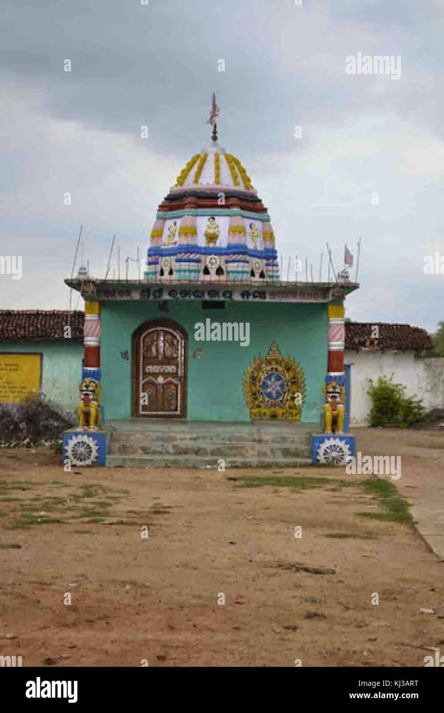 Budharaja temple singjhar Stock Photo - Alamy