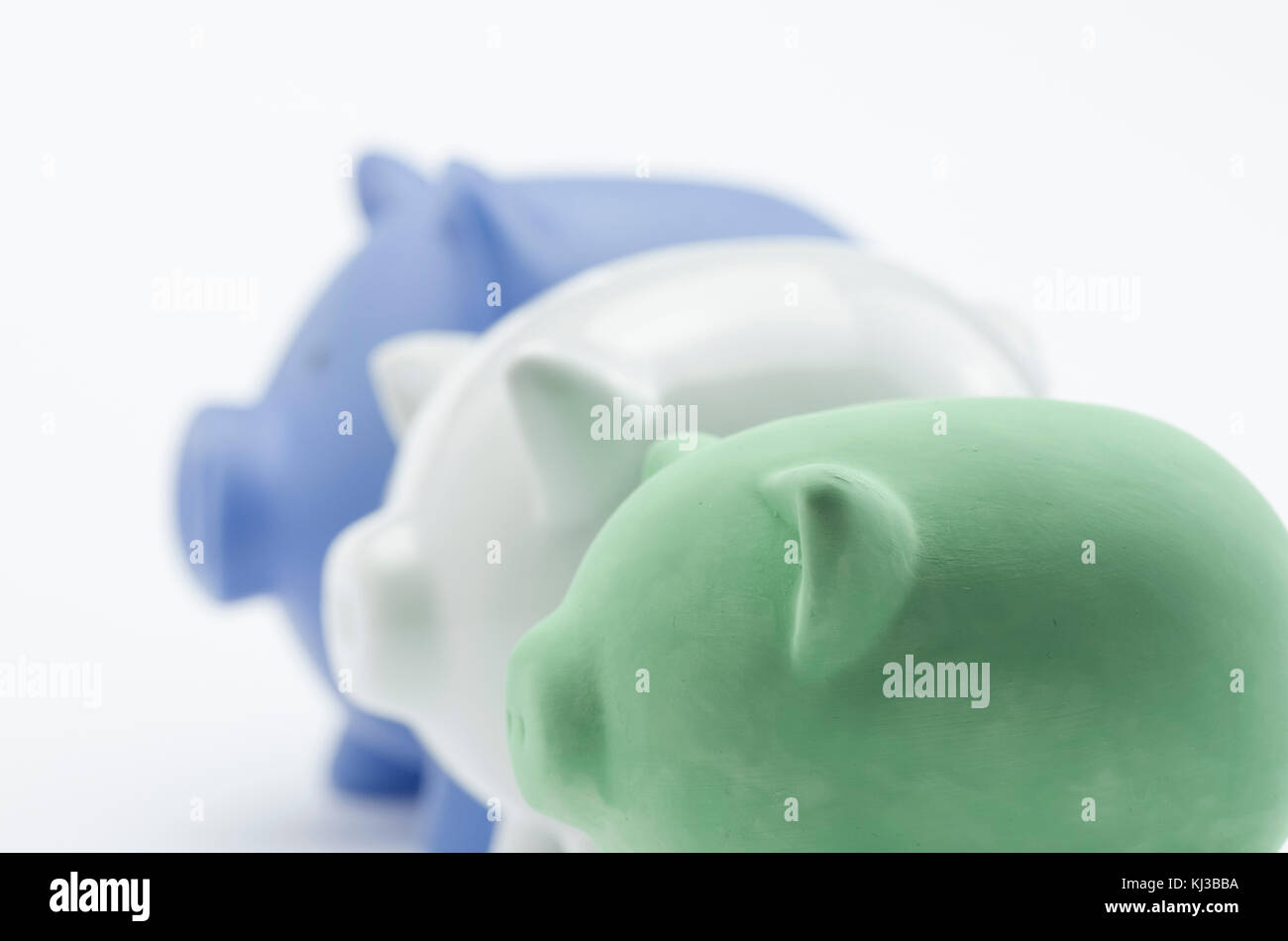 terracotta piggy bank on a white background - money saving concept ...