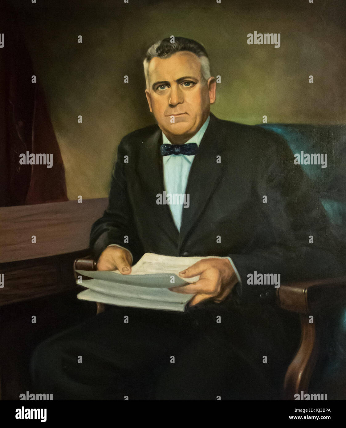 RI Congressman John E Fogarty Stock Photo - Alamy