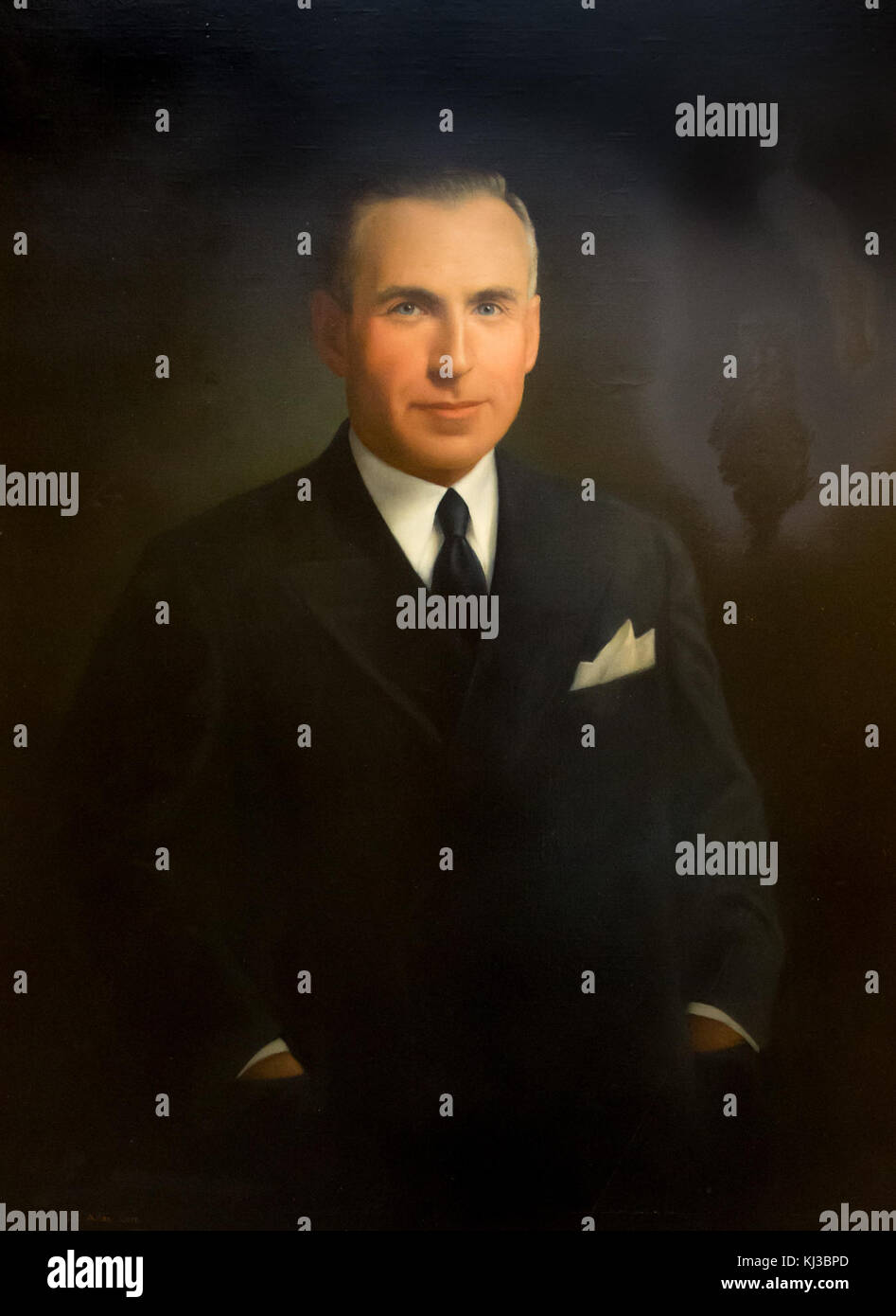 RI Governor Robert E Quinn Stock Photo - Alamy