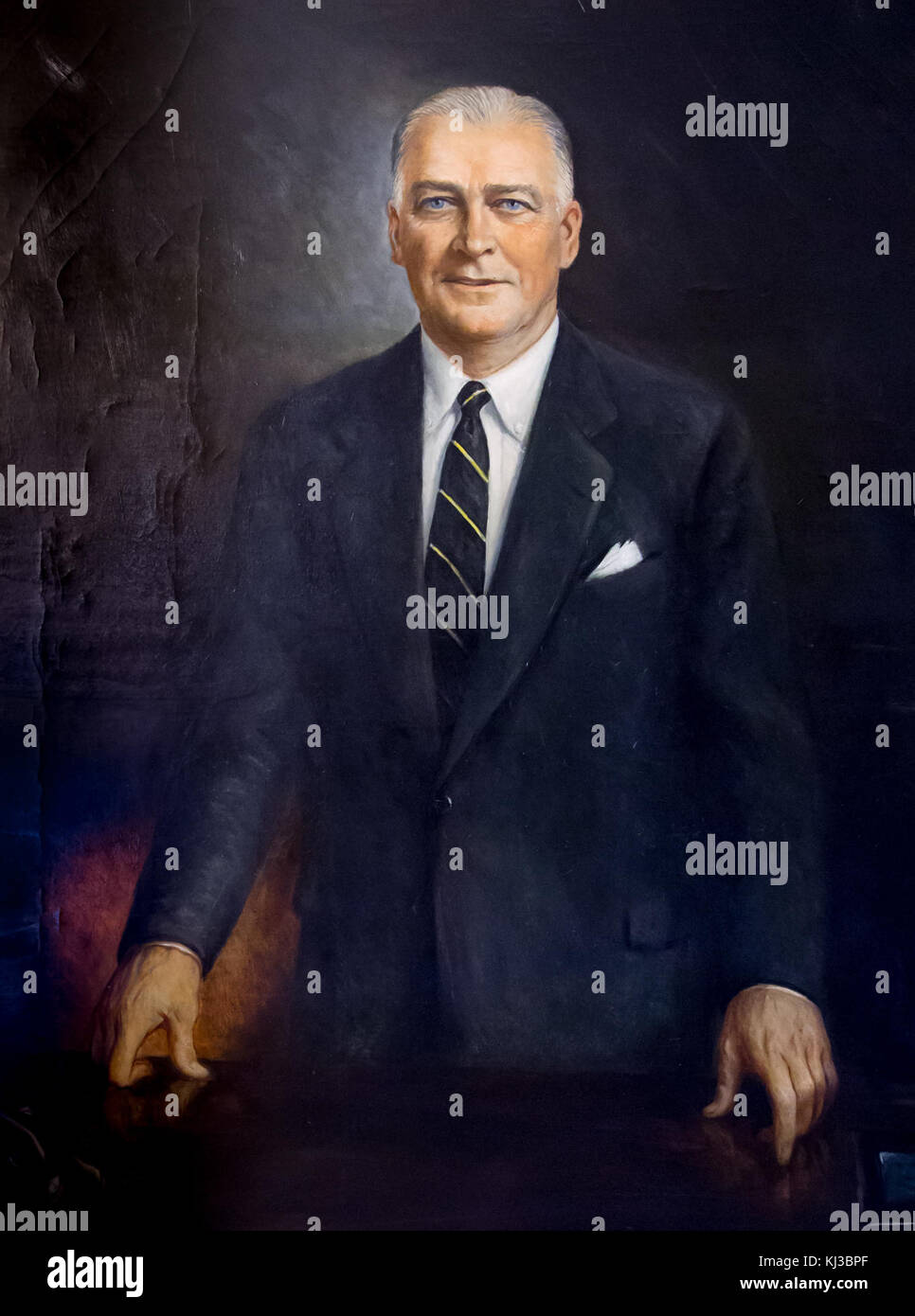 This image likely features Governor Dennis Joseph Roberts of Rhode ...