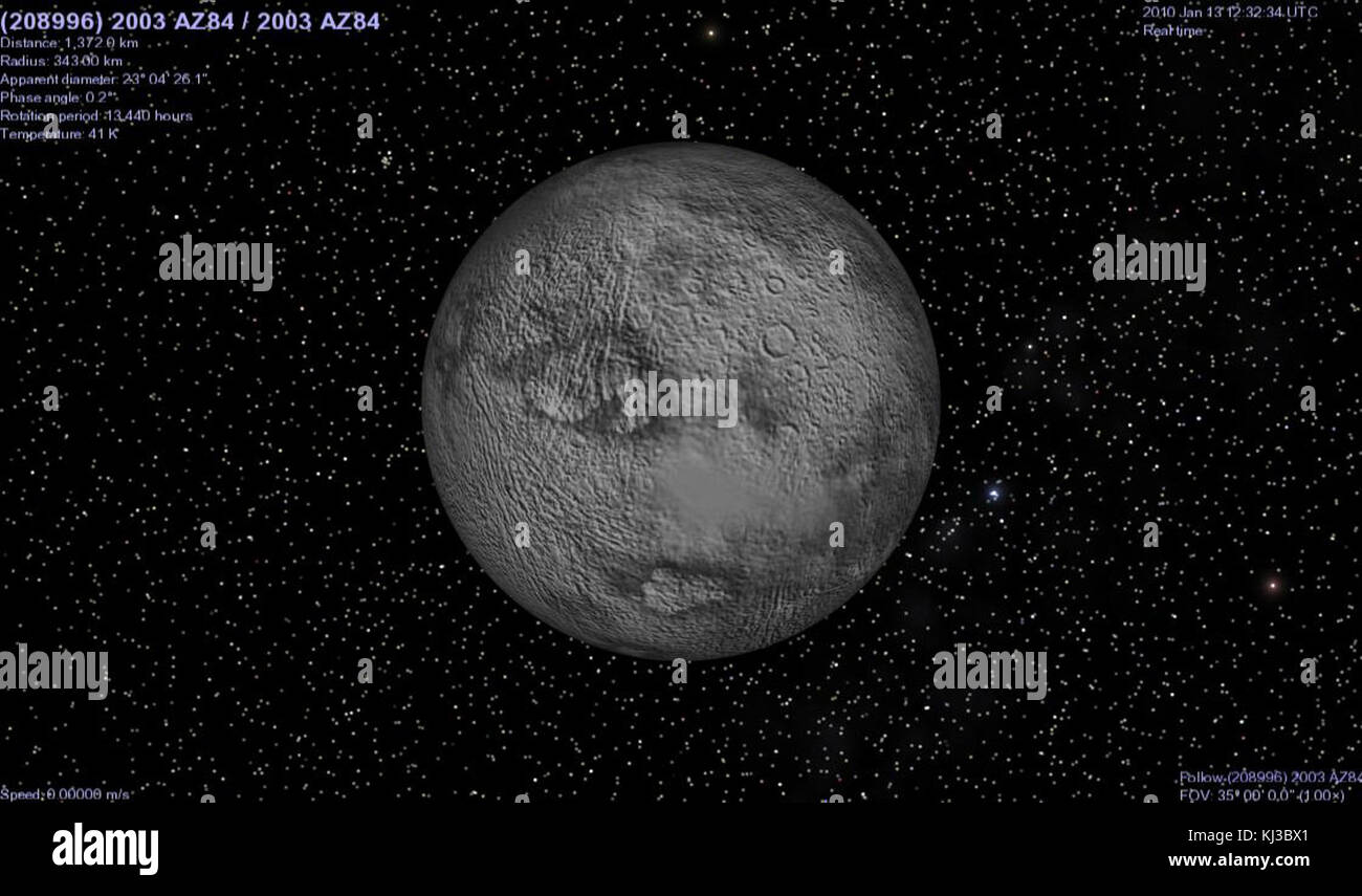 Plutino 2003 AZ84 Stock Photo - Alamy