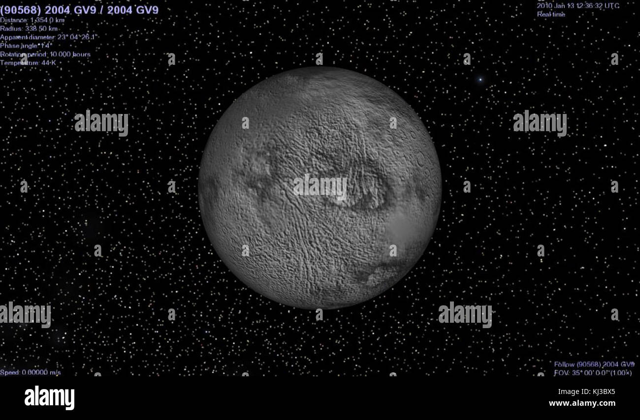 TNO 2004 GV9 Stock Photo - Alamy