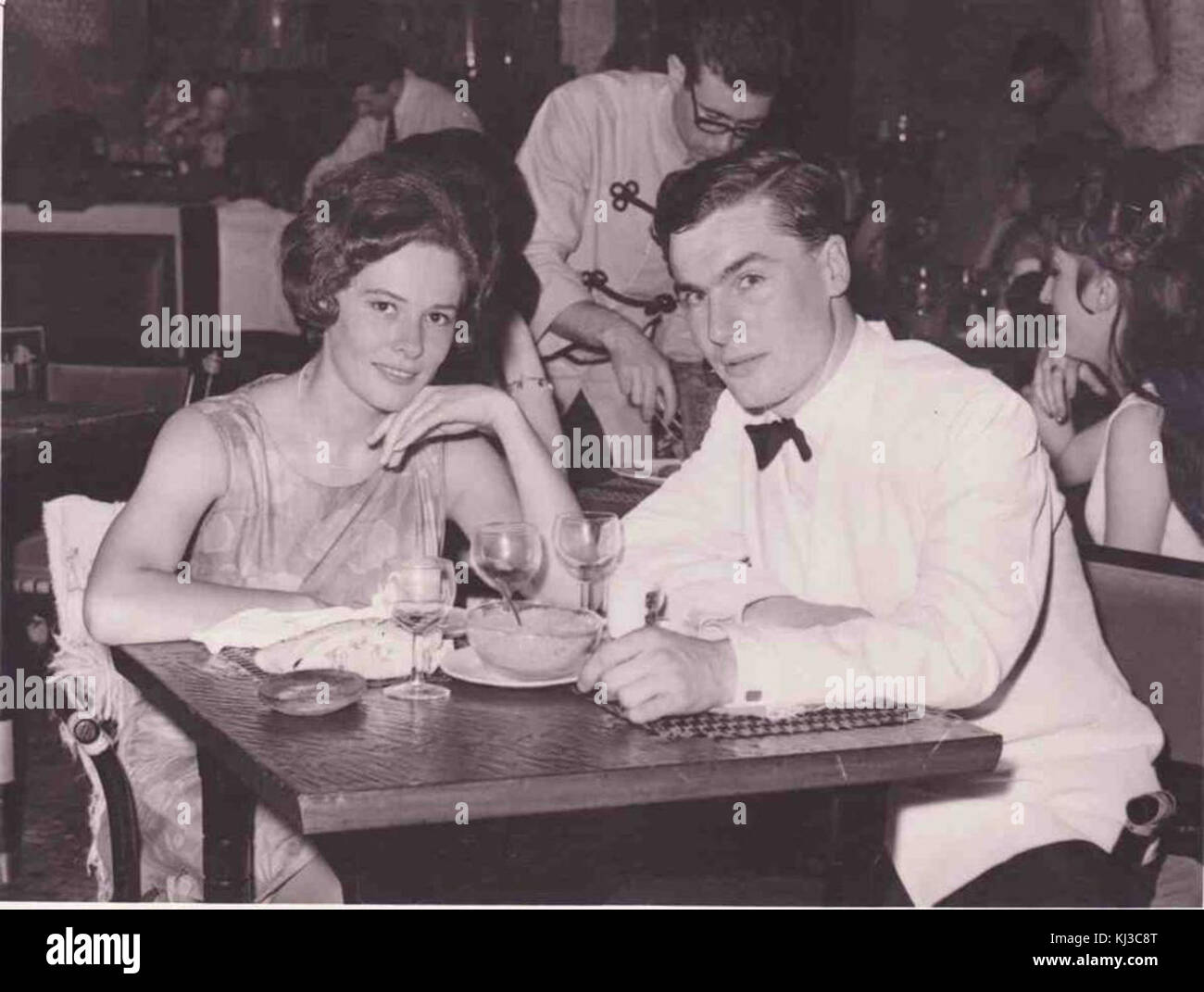 Mr & Mrs Clive Fiske Harrison in 1963 Stock Photo - Alamy