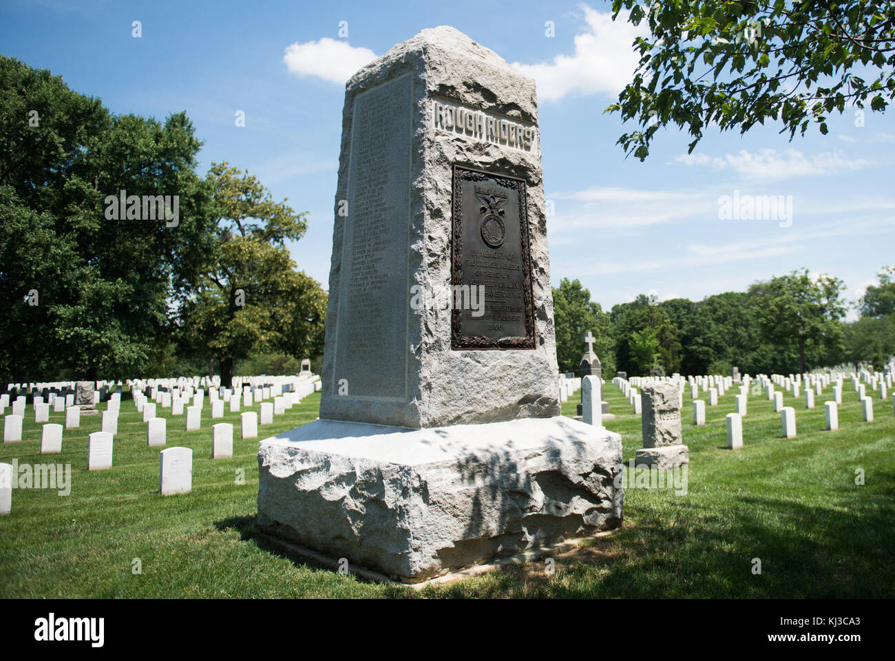 The Rough Riders monument (18246928284 Stock Photo - Alamy