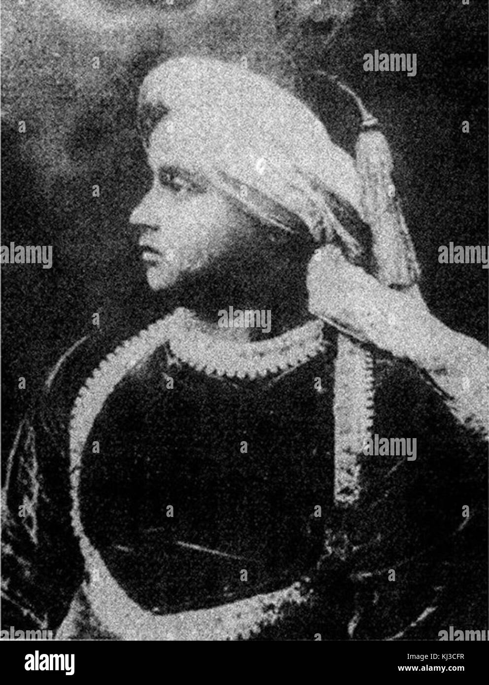 The Young Nababa Salimullah in 1880 Stock Photo - Alamy