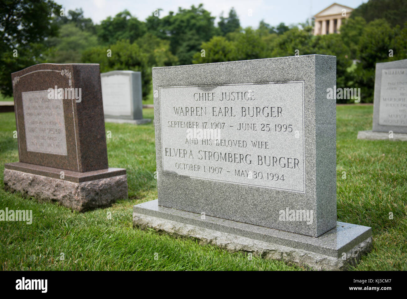 Chief Justice Warren E. Burger (18678489024 Stock Photo - Alamy