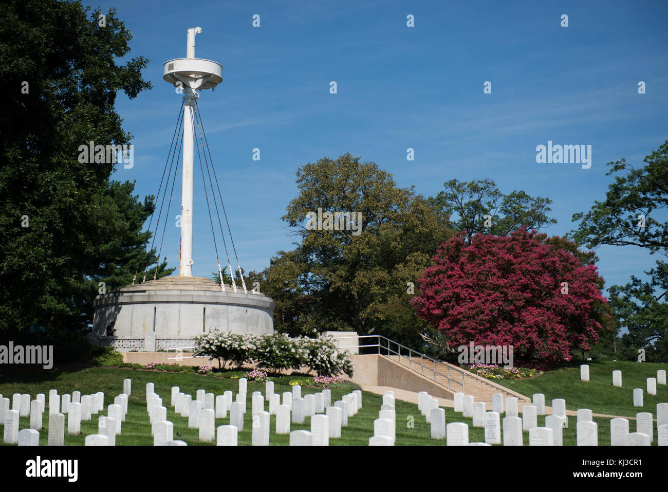 USS Maine Mast Memorial (19586007365 Stock Photo - Alamy