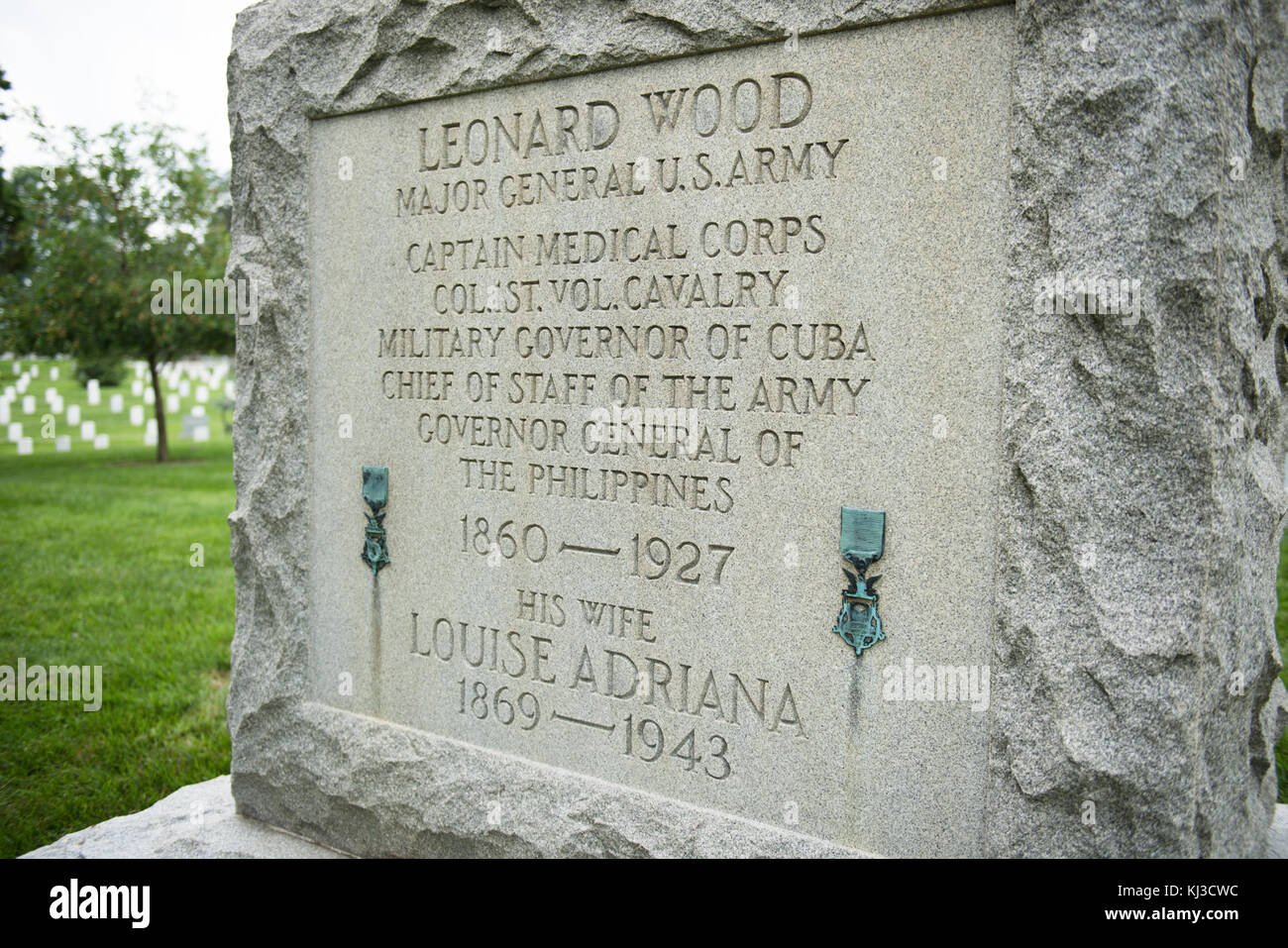 U.S. Army Maj. Gen. Leonard Wood, (19787908731 Stock Photo - Alamy