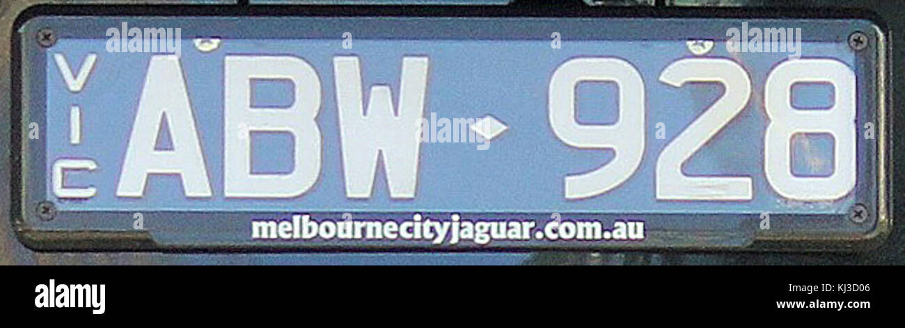 Australian number plate hi-res stock photography and images - Alamy