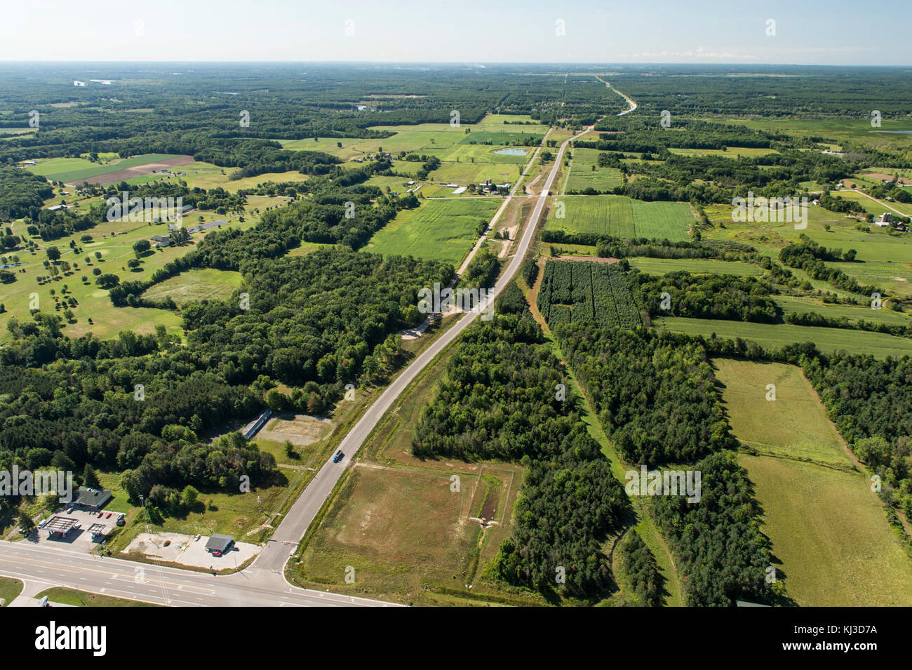 M-231 aerial view Stock Photo - Alamy
