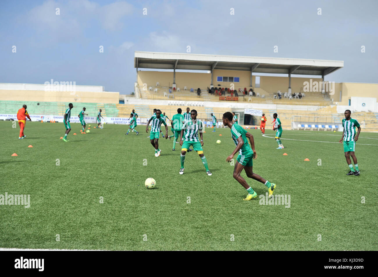 Somalia national team drills for 2018WCQ Stock Photo - Alamy