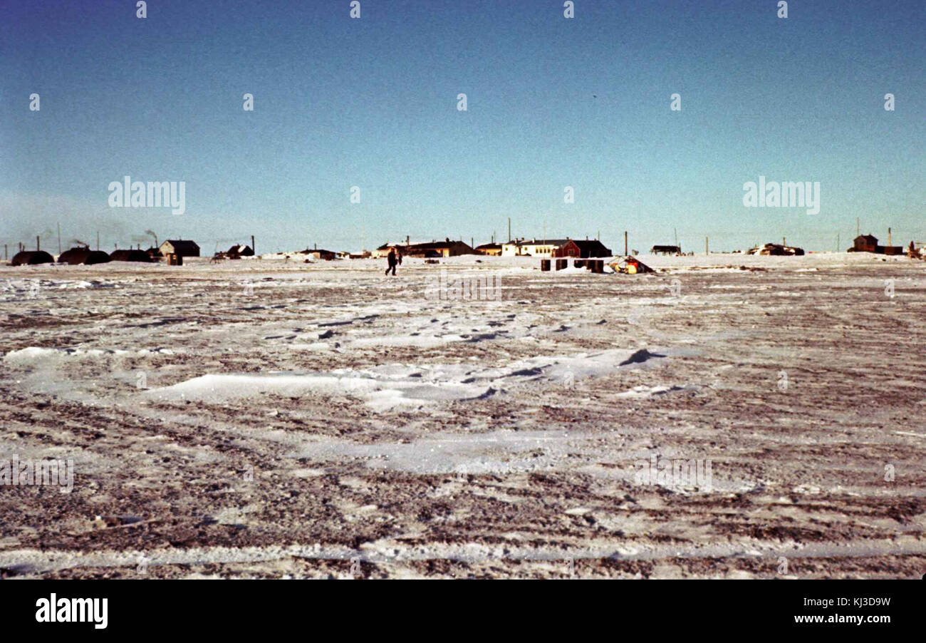 Village of point hope Stock Photo - Alamy