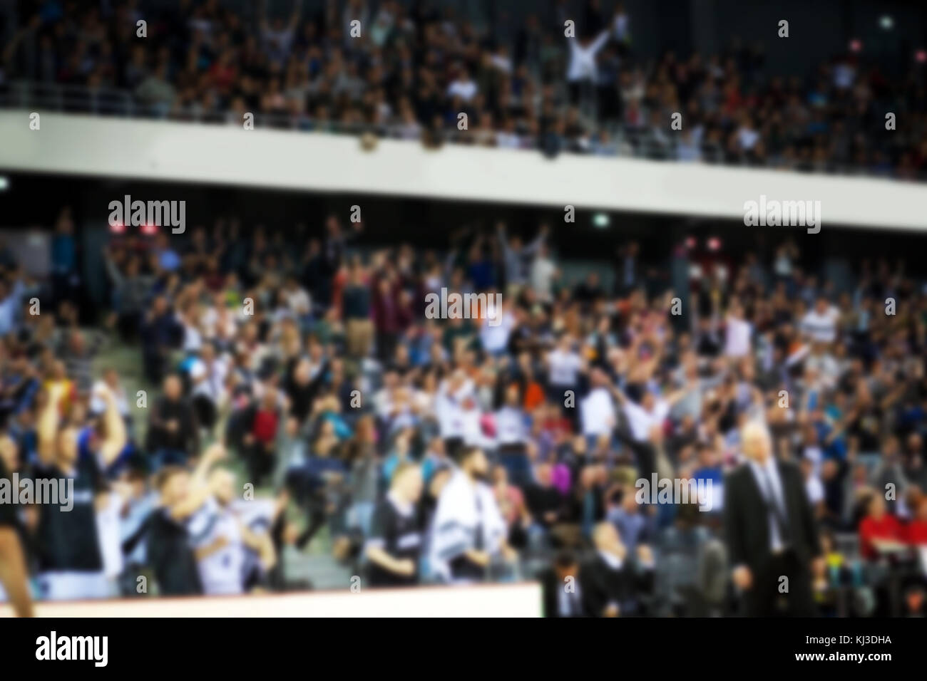 blurred crowd during a basketball game Stock Photo - Alamy