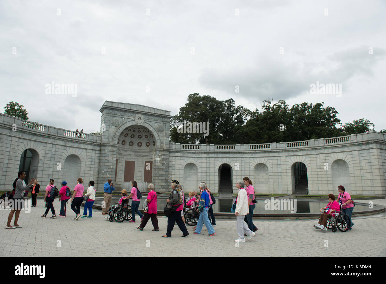 All Female Veteran Honor Flight Visits Arlington National Cemetery And