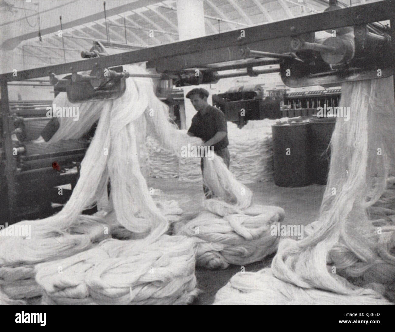 Israel 46978 A factory for cotton Stock Photo - Alamy