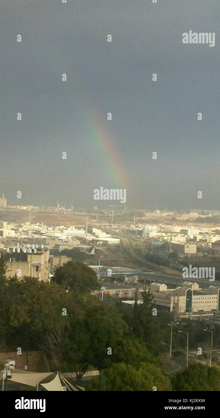 Israel 46168 rainbow Stock Photo - Alamy