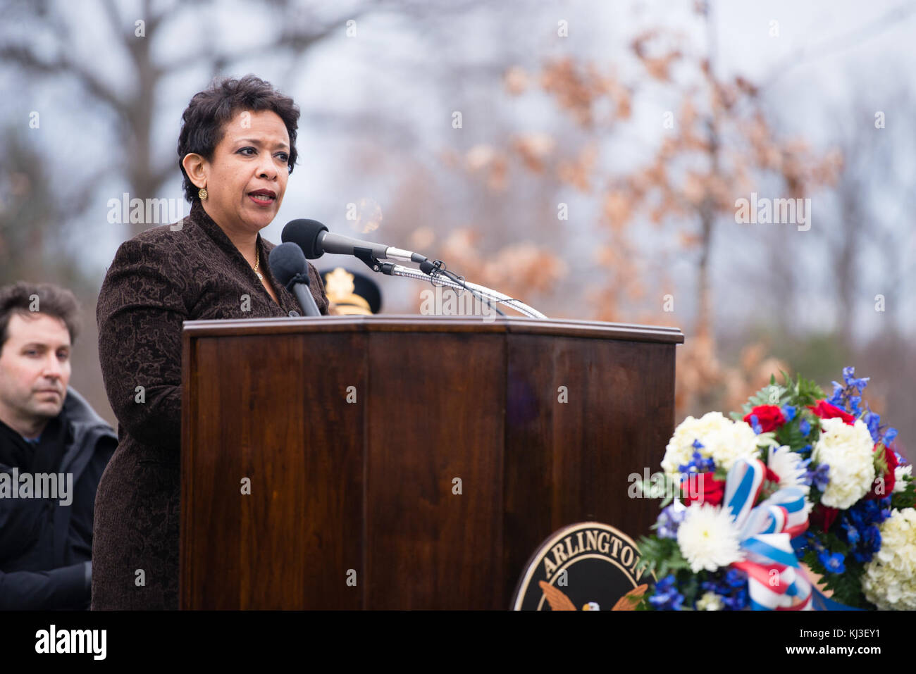 Pan Am Flight 103 memorial ceremony at Arlington National Cemetery ...