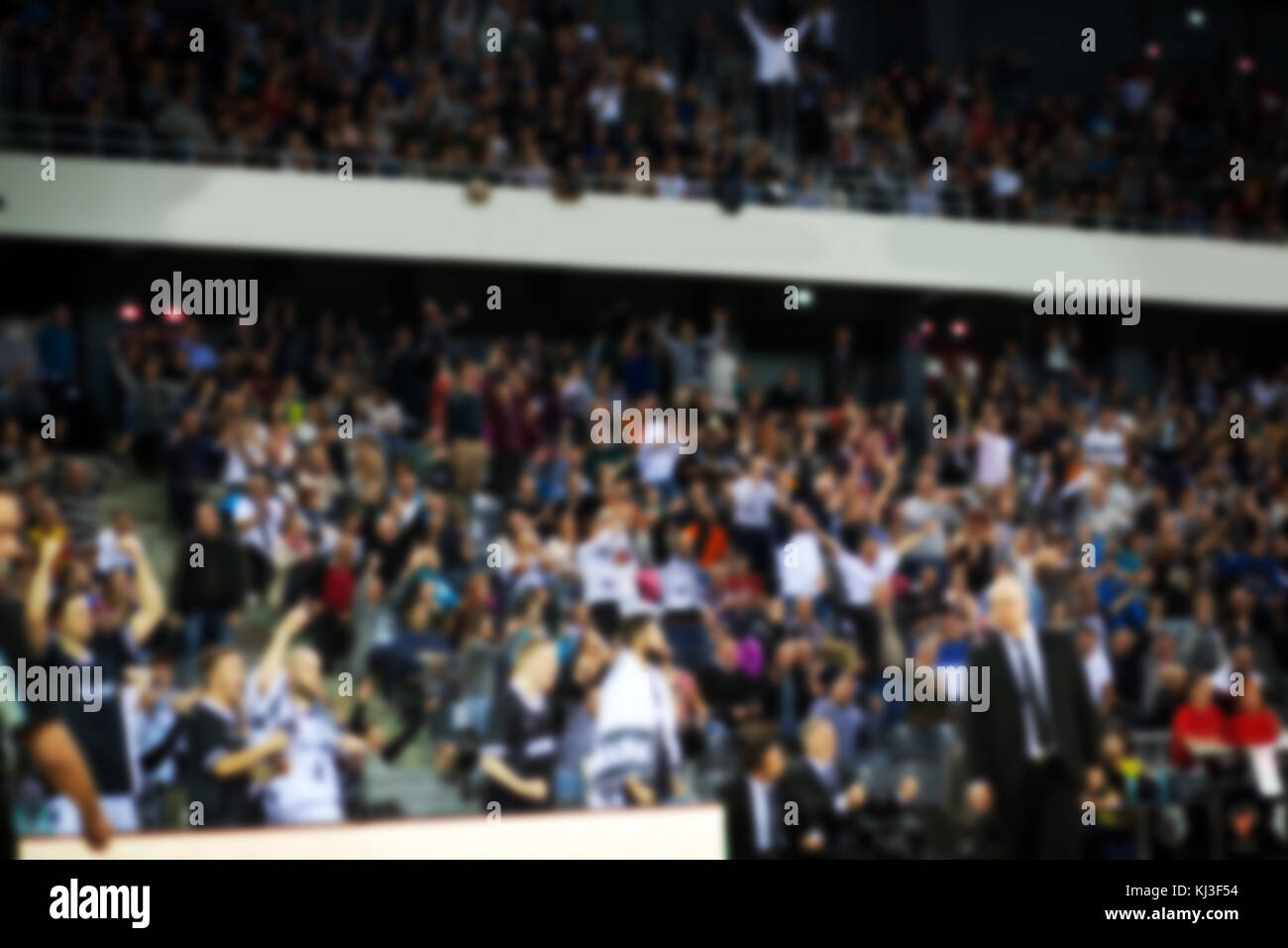 blurred crowd during a basketball game Stock Photo - Alamy