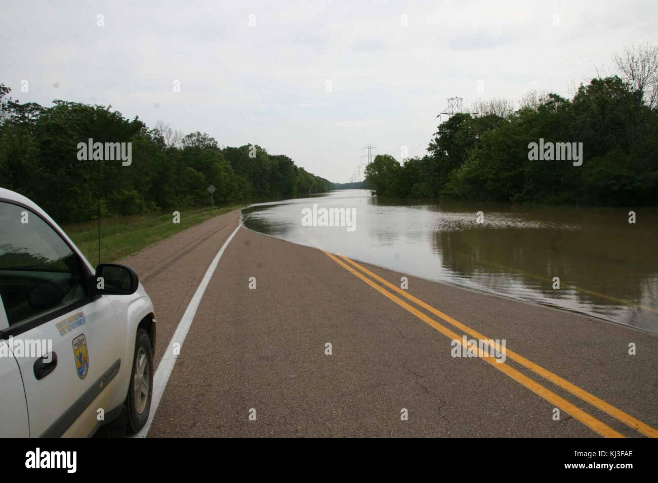 Water accumulation on the road hi-res stock photography and images - Alamy