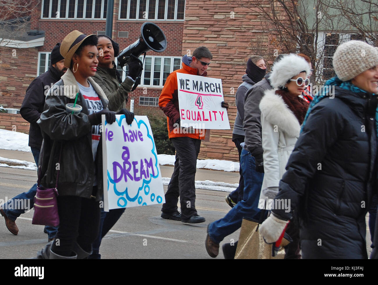 MLK Day March (24442774976 Stock Photo - Alamy