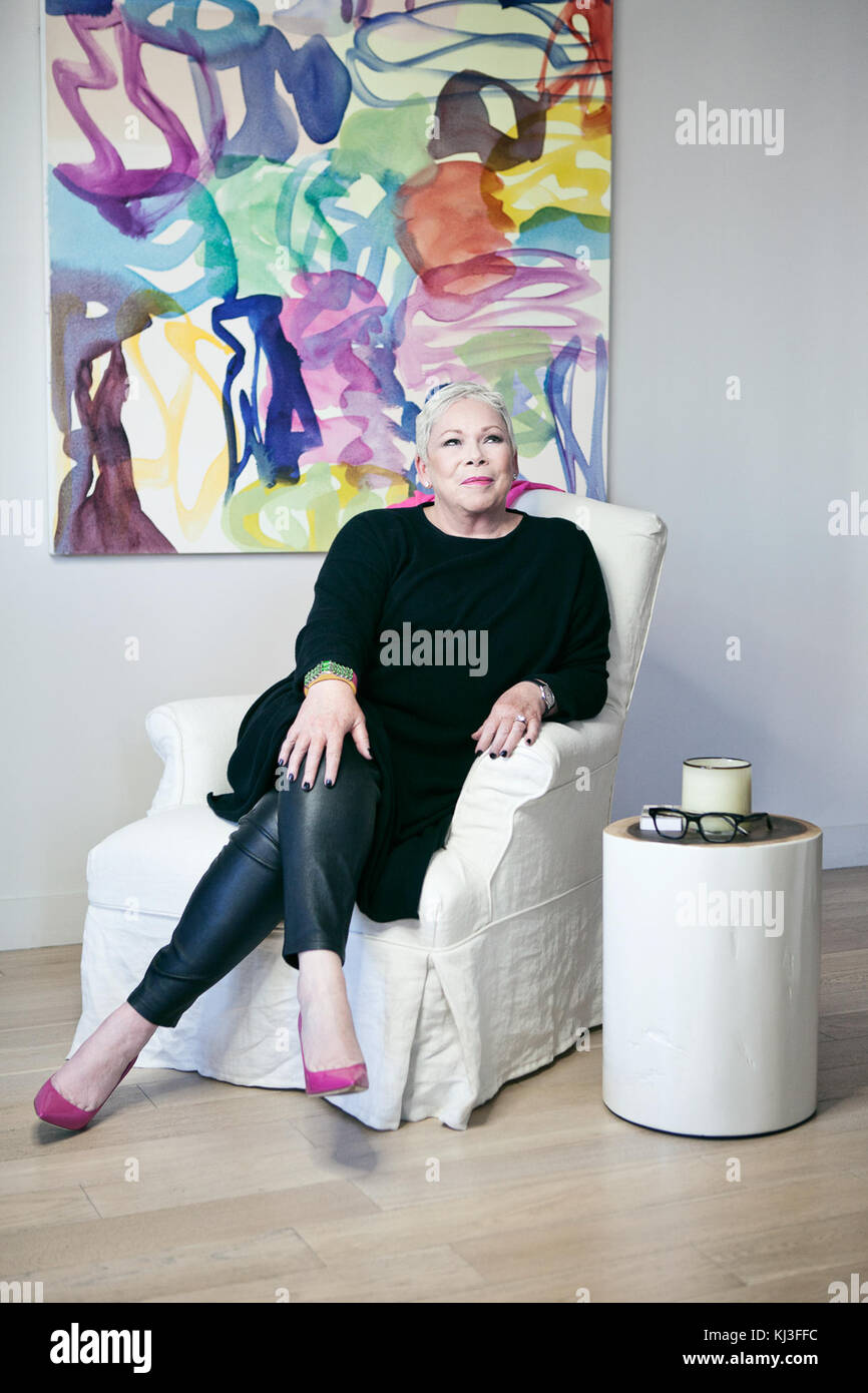 Sherry Chris Seated Stock Photo - Alamy