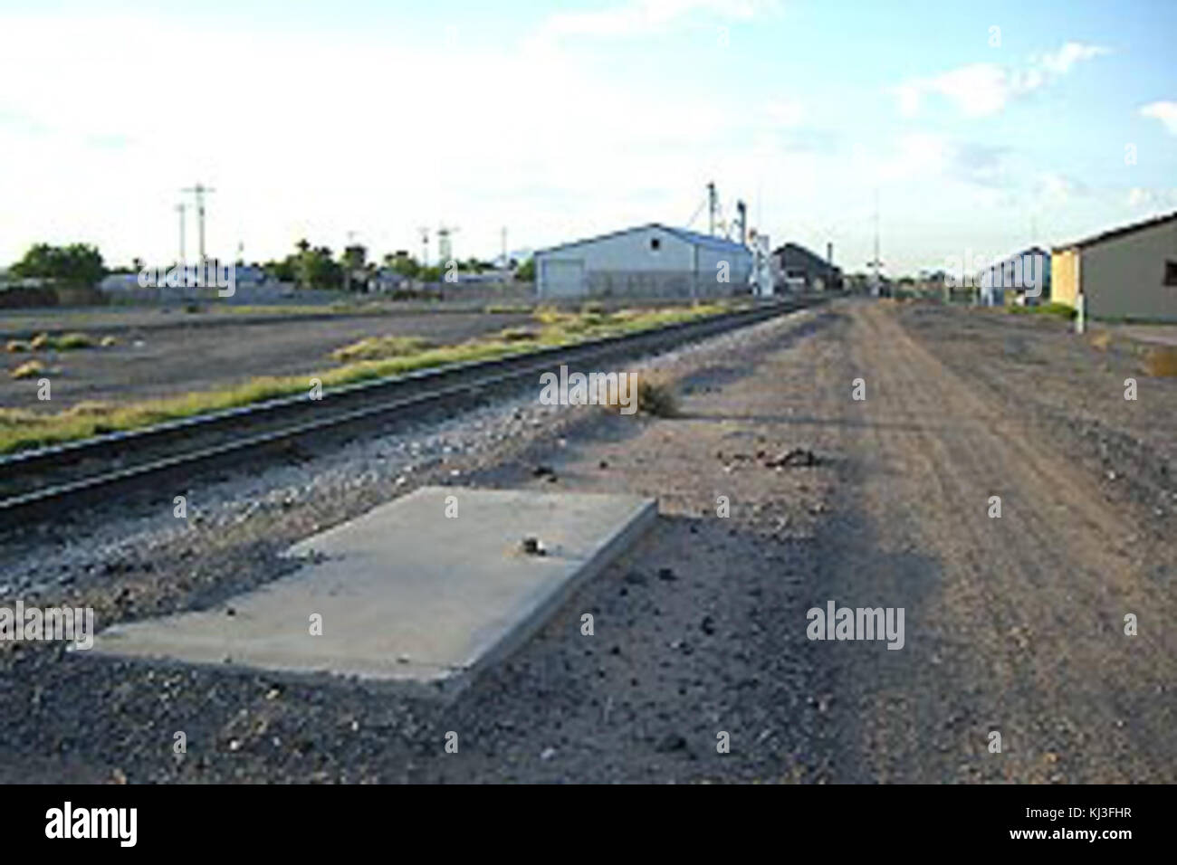 Coolidge Amtrak station site 2 Stock Photo - Alamy