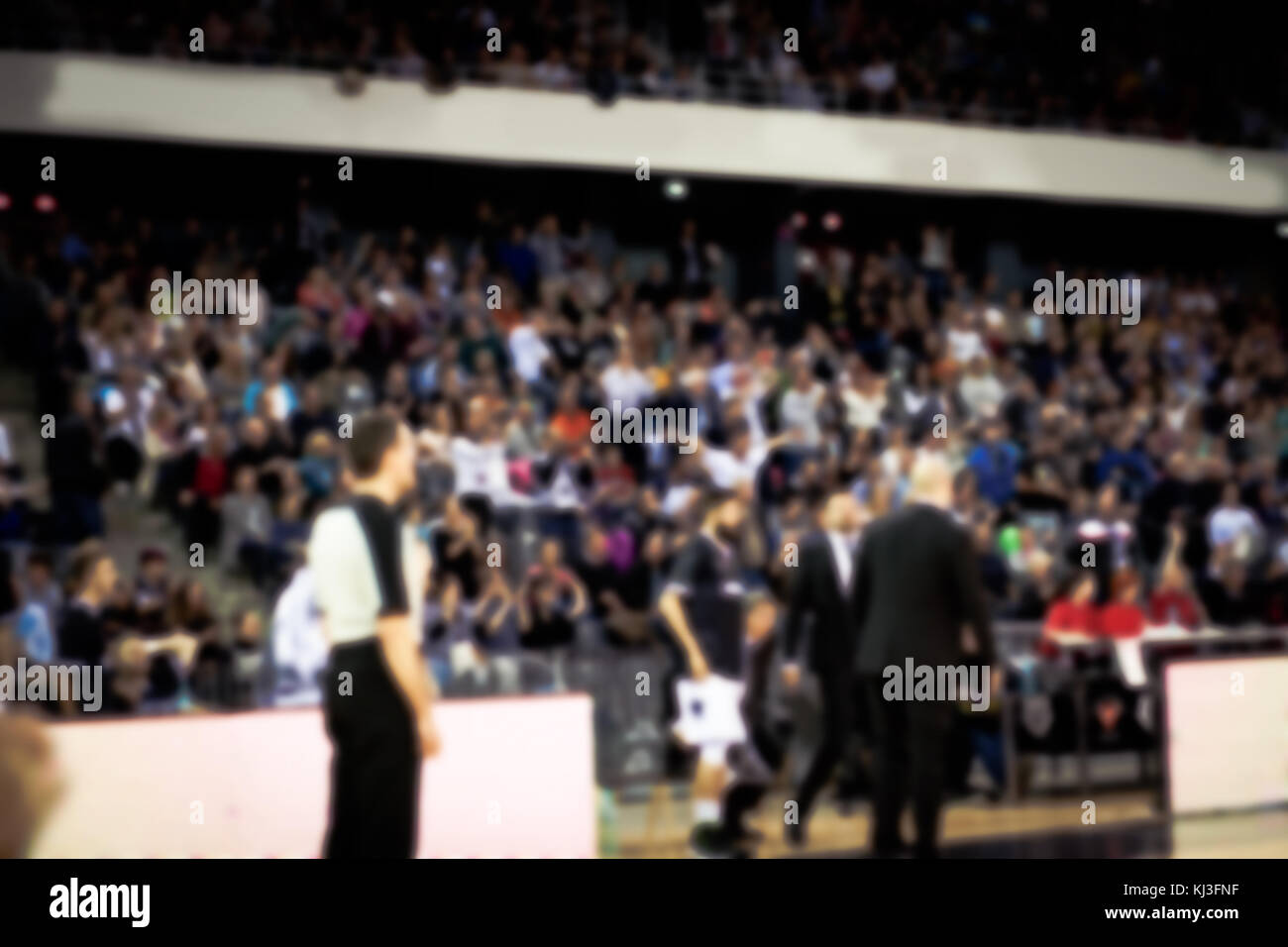 Professional basketball game with crowd hi-res stock photography and ...