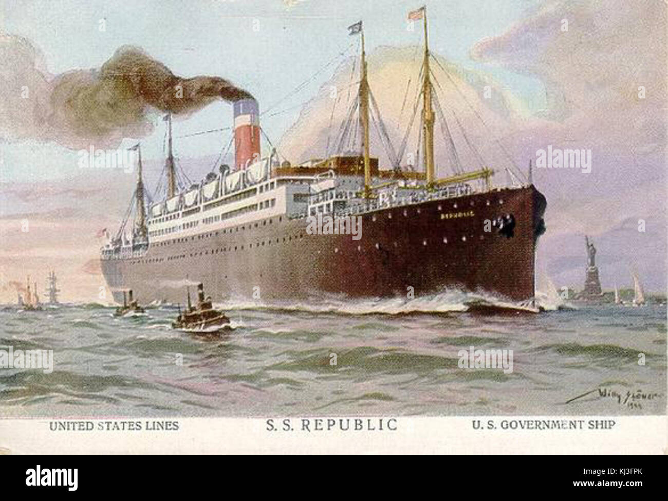 Ss republic ship hi-res stock photography and images - Alamy