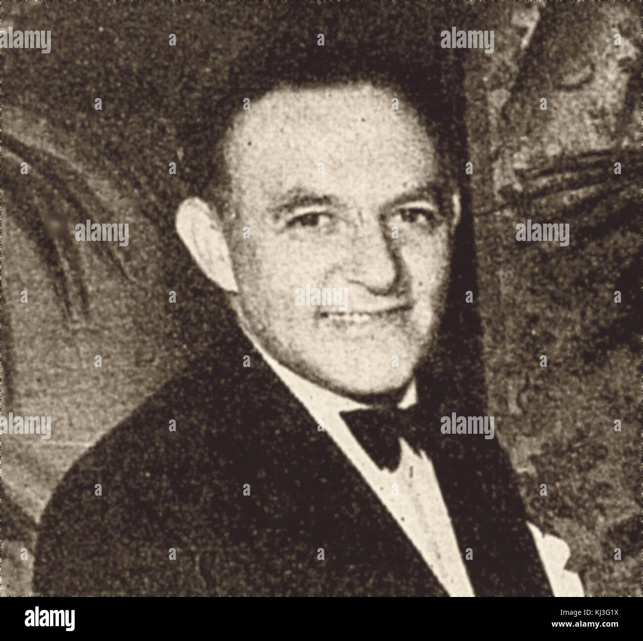Harry Cohn Oscar 1938 cropped Stock Photo - Alamy