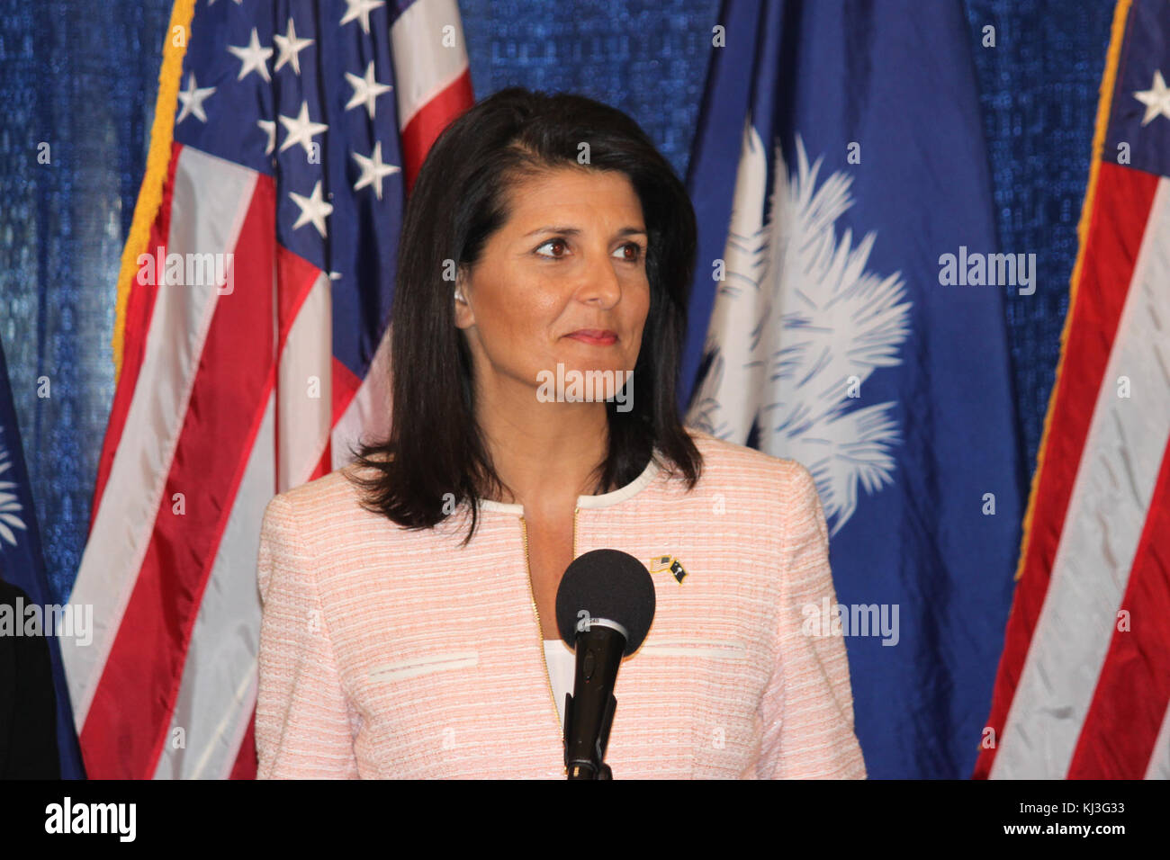 Nikki Haley DSS-DEW SNAP Press Conference (26037052194 Stock Photo - Alamy