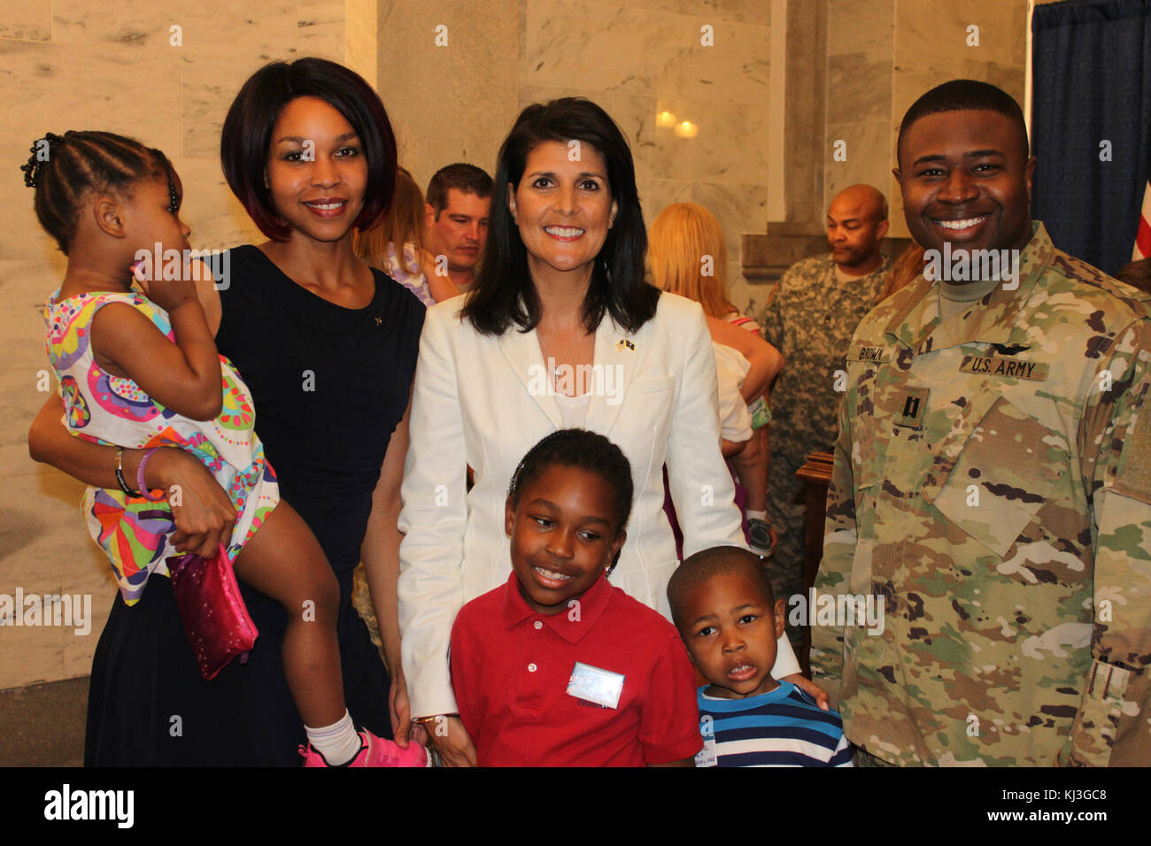 Nikki Haley Month of the Military Child (26037263274 Stock Photo - Alamy