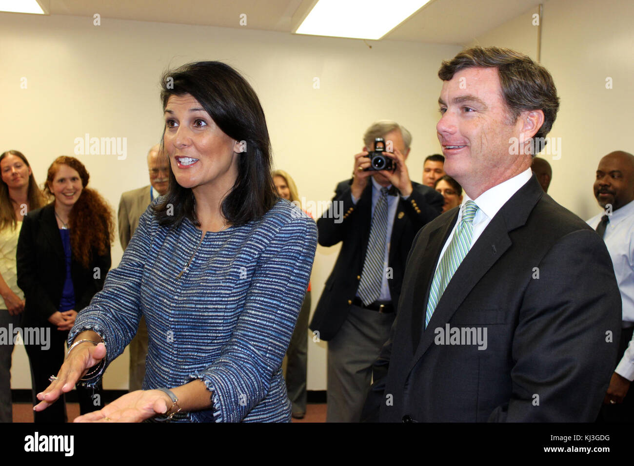 Nikki Haley, former U.S. ambassador, visited the Manning Correctional ...