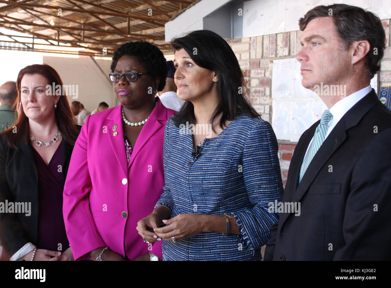 Nikki Haley Manning Correctional Institution Visit (26039545743 Stock ...