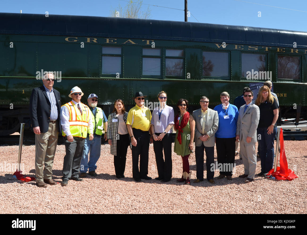 Historical ribbon cutting hi-res stock photography and images - Alamy