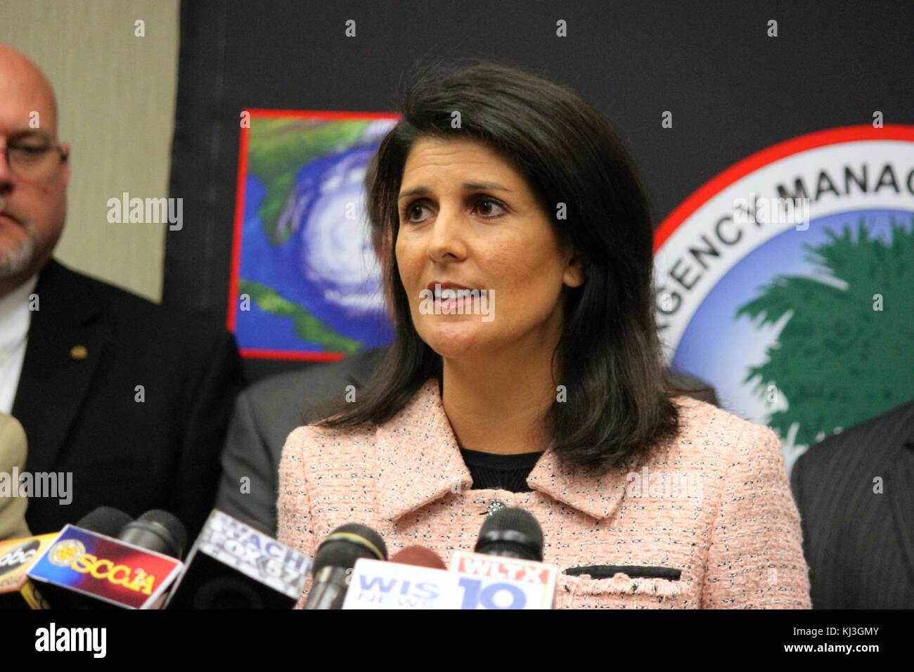 Nikki Haley Hurricane Table Top Exercise (26992162615 Stock Photo - Alamy