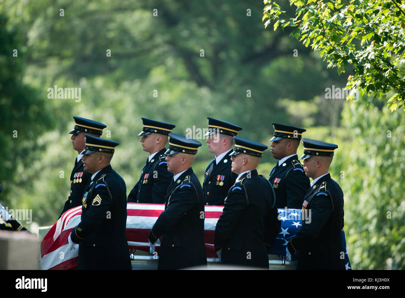 The graveside service for U.S. Army Capt. Stephanie Rader in Arlington ...