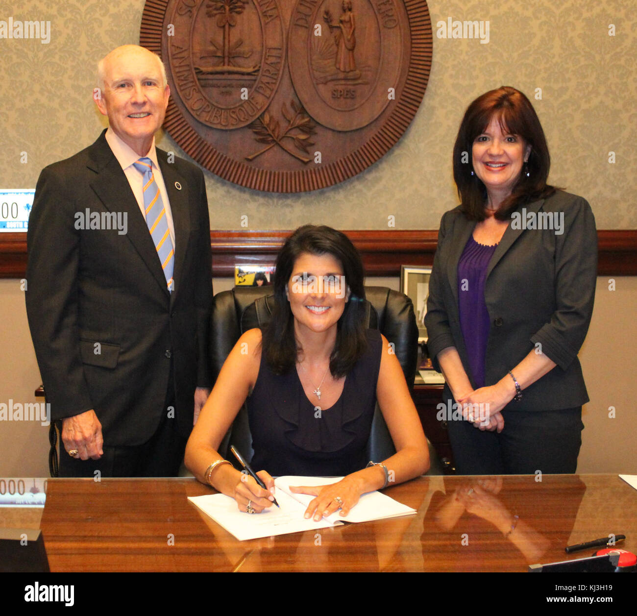 Nikki Haley Ceremonial Bill Signing- Literacy Coaches and Teachers, H ...