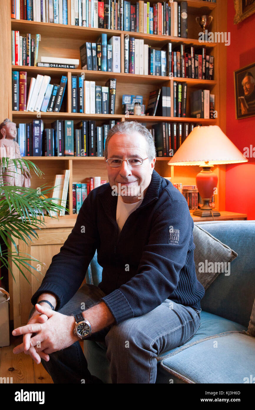 Author Peter James at his home near Brighton Stock Photo - Alamy