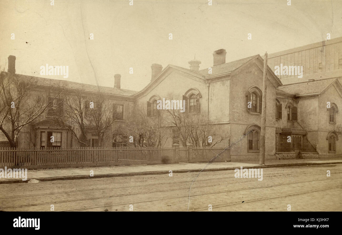 1885 photograph of Berkeley House Stock Photo - Alamy