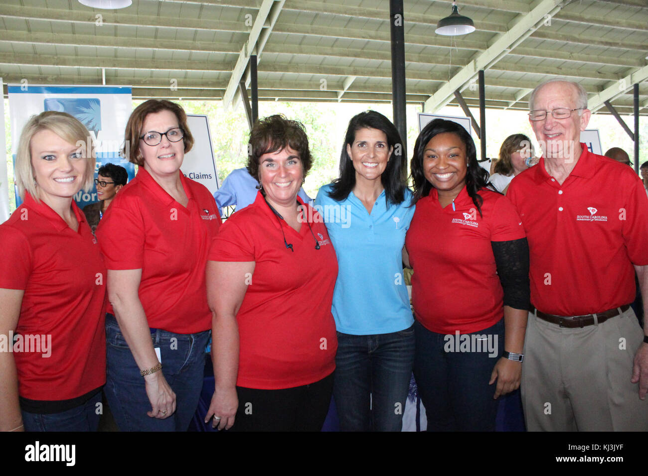Nikki Haley Lowcountry Team SC Day (30650984401 Stock Photo - Alamy