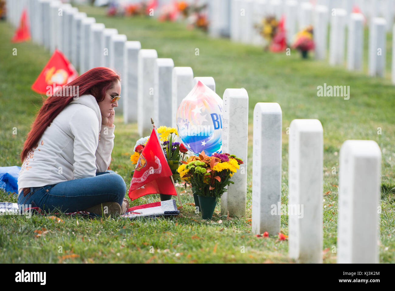 Section 60 of Arlington National Cemetery (30808355562 Stock Photo - Alamy